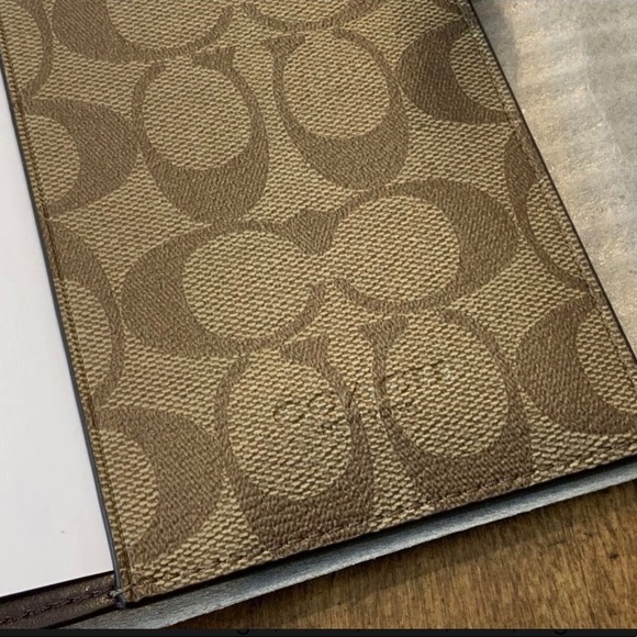 Coach | Accessories | Nwt Coach Notebook In Signature Canvas | Poshmark
